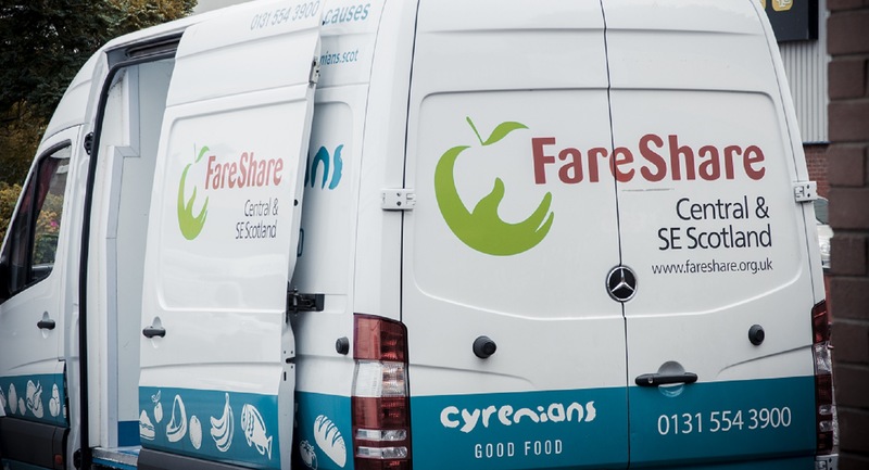 Cyrenians FareShare depot delivers double the meals seen pre-pandemic