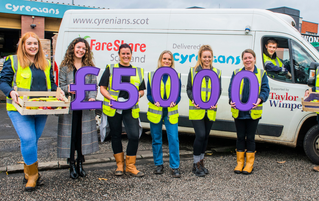 Taylor Wimpey partner with Cyrenians for second year